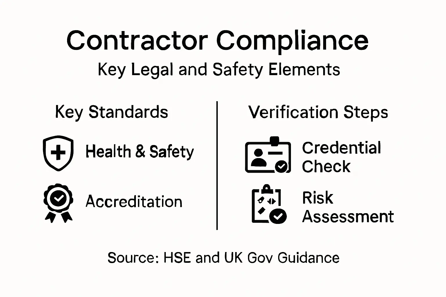 Contractor Compliance – Ensuring Safety and Legal Integrity