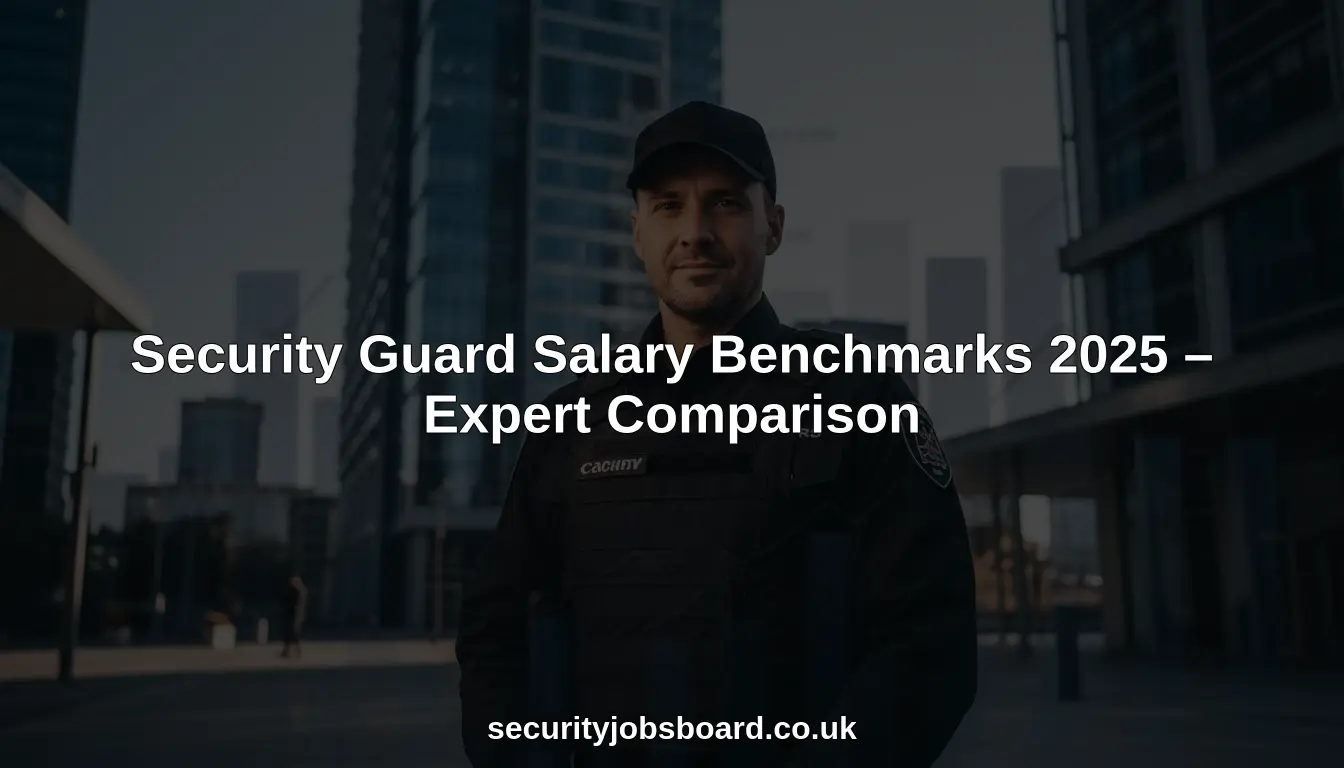 Security Guard Salary Benchmarks 2025 – Expert Comparison|BM